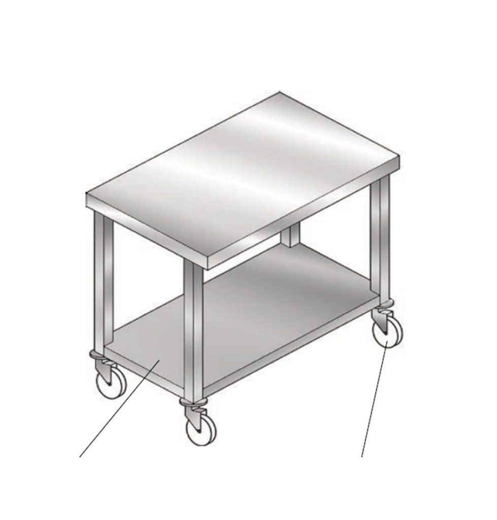 Mobile Work Table - cookkingegypt